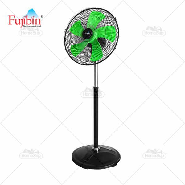 Fujibin Color Industrial Stand Fan 5 Blades (18") - Green