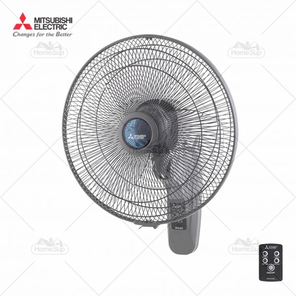 Mitsubishi Remote Control Wall Fan W16-RU-P 3 Blades Propeller (16 ...