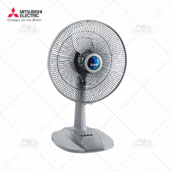 Mitsubishi Desk Fan D16-GU-P 3 Blades Propeller (16") - Classy Grey