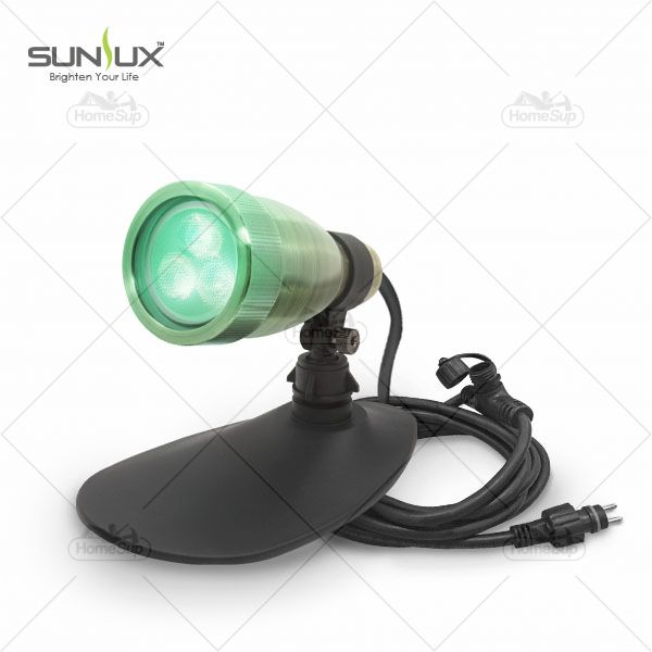 Sunlux RGB Outdoor Lighting K10004EB-RGB IP68 Waterproof 9W Automatic ...